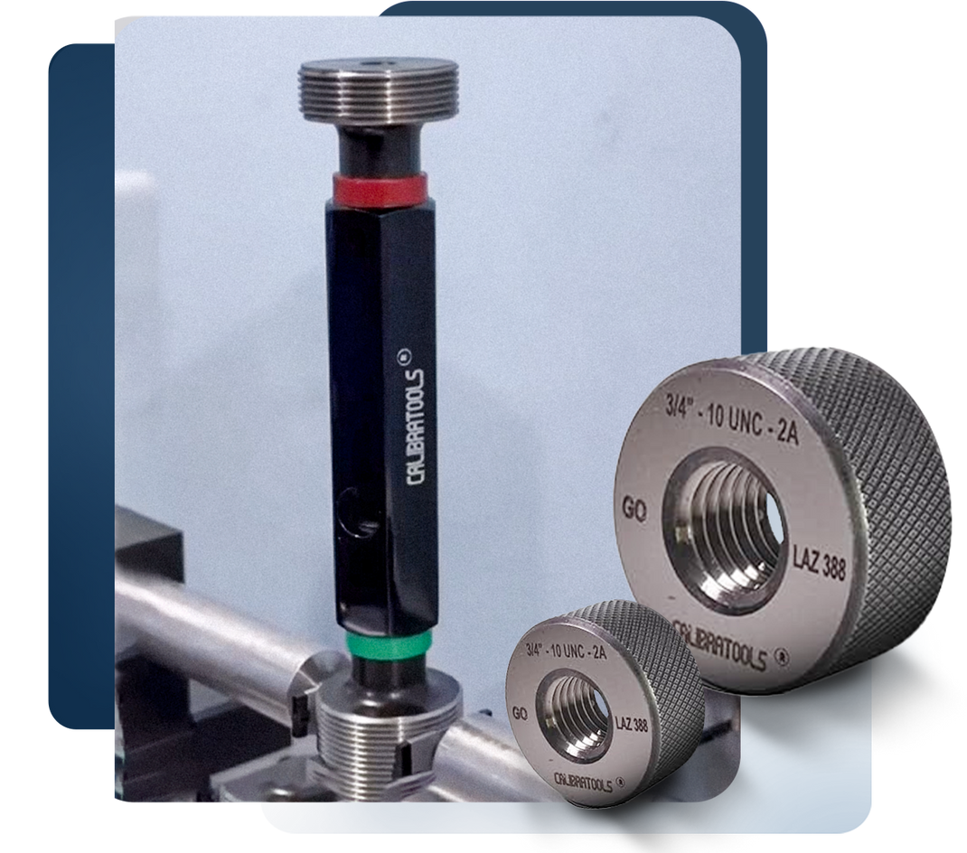 Thread plug and Ring Go Nogo NPT/ BPTF – CalibraTools - USA